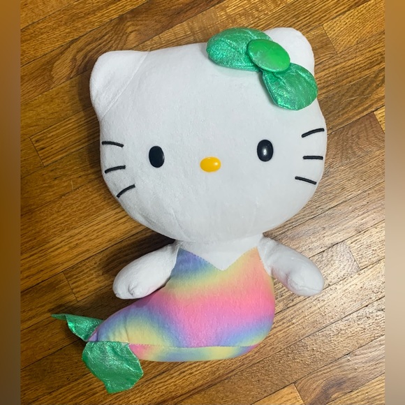 Hello Kitty | Toys | Hello Kitty Rainbow Mermaid Ty Plush | Poshmark